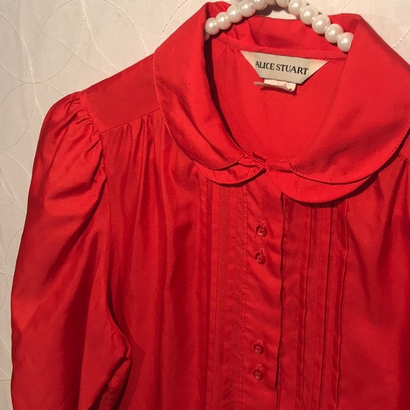 Alice Stuart | Tops | 6s Vintage Alice Stuart Blouse | Poshmark